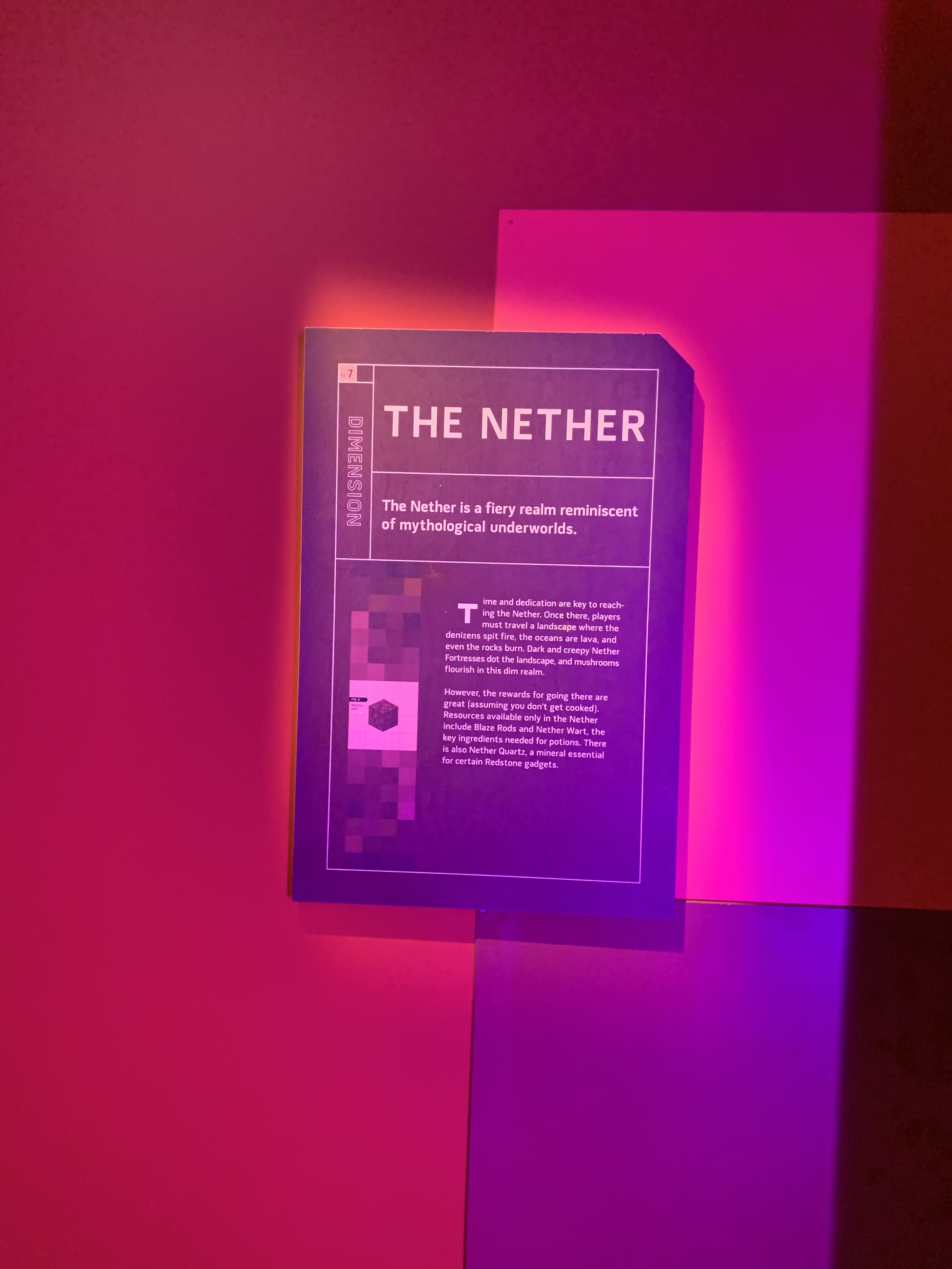 Minecraft exhibit @Mopop Seattle – Redeemingbeautyfamilyadventures