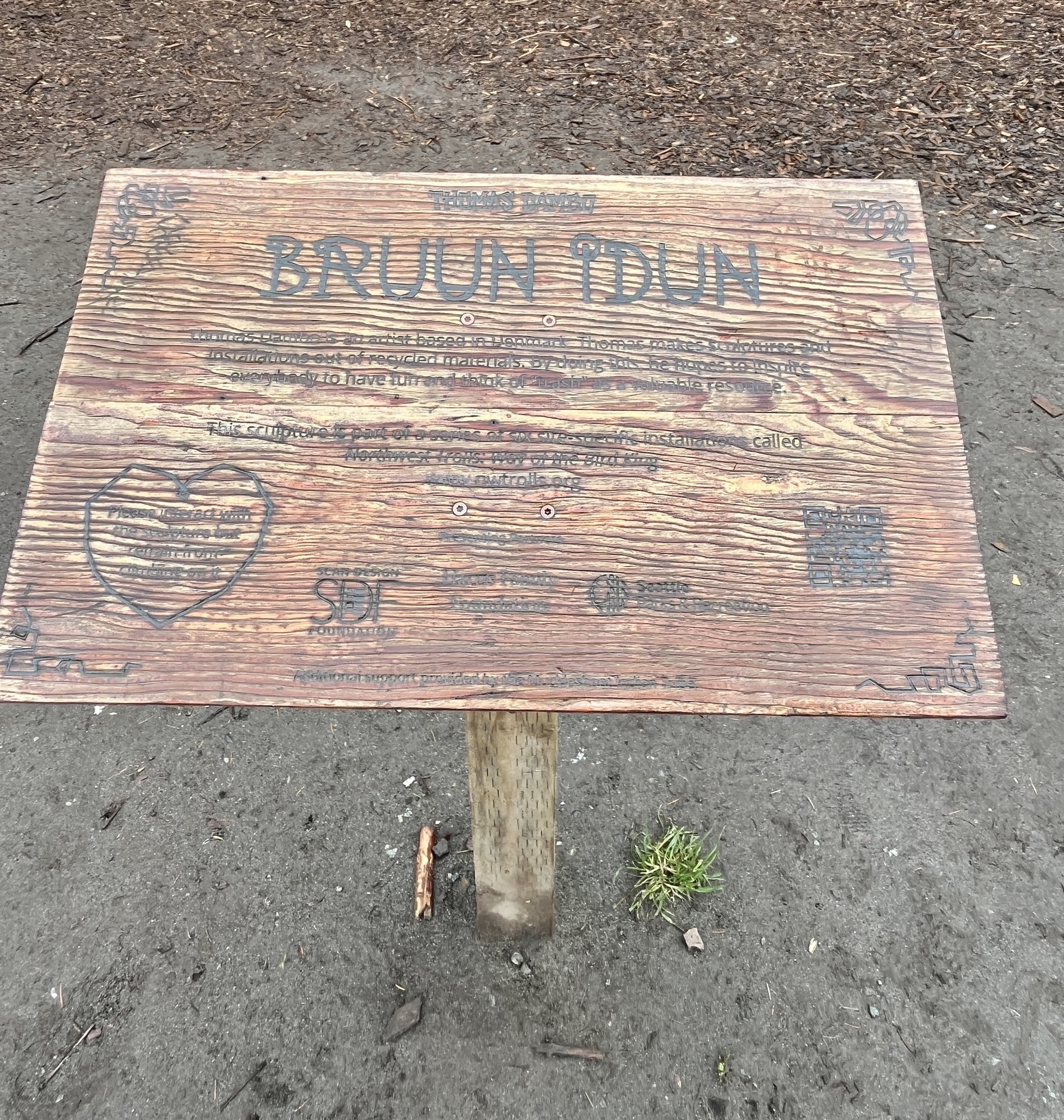 Bruun Idun, One of Thomas Dambo’s Northwest Trolls ~West Seattle ...